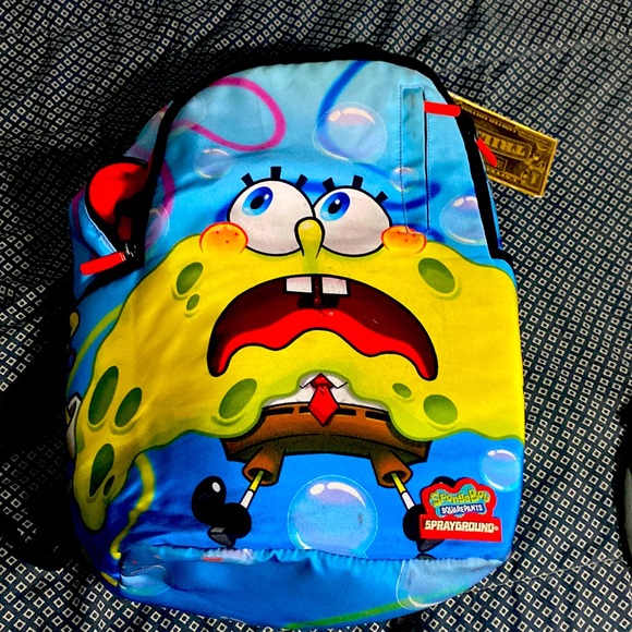 Bags | Rare Sprayground Spongebob Backpack | Poshmark